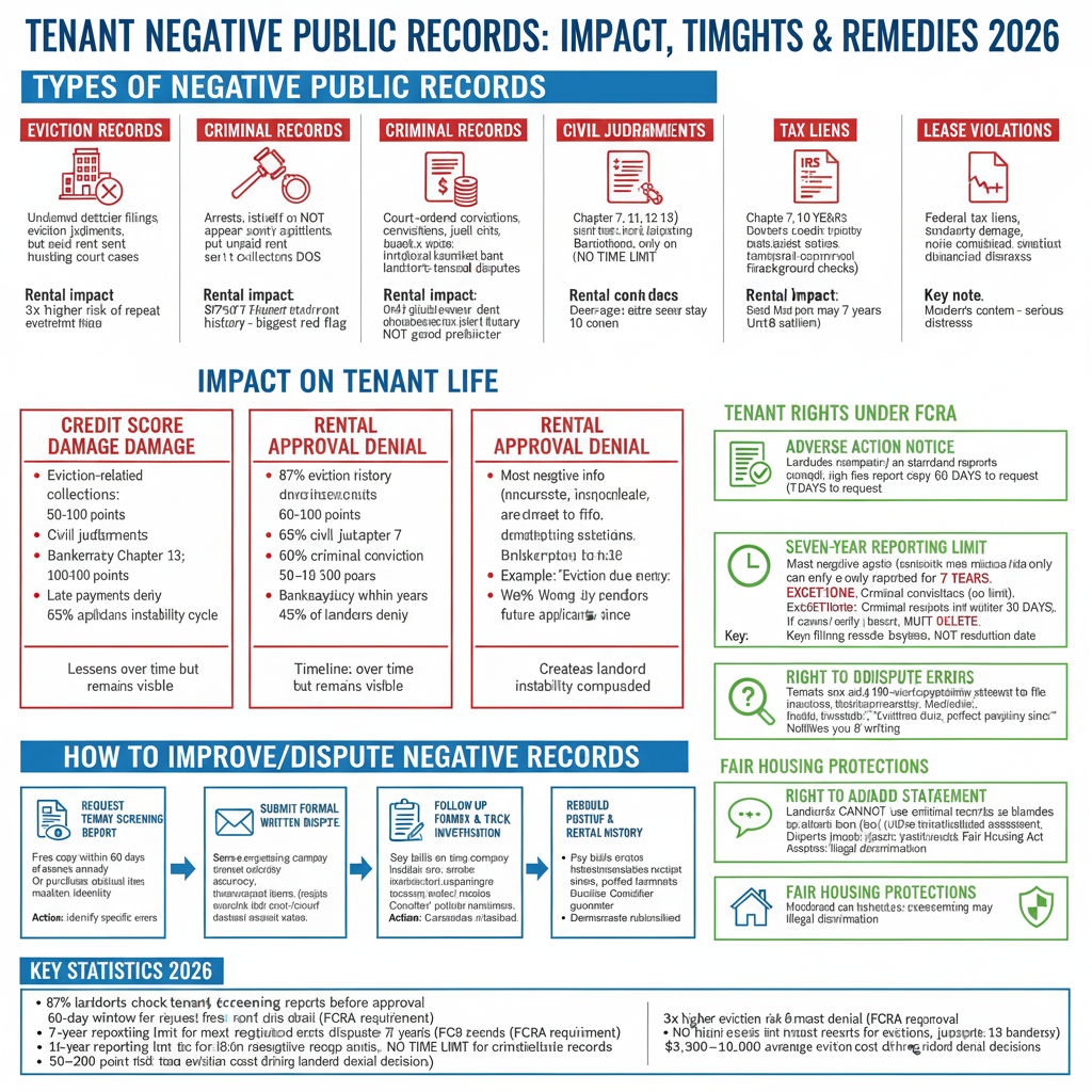 Tenant has Negative Public Records - SmartScreen