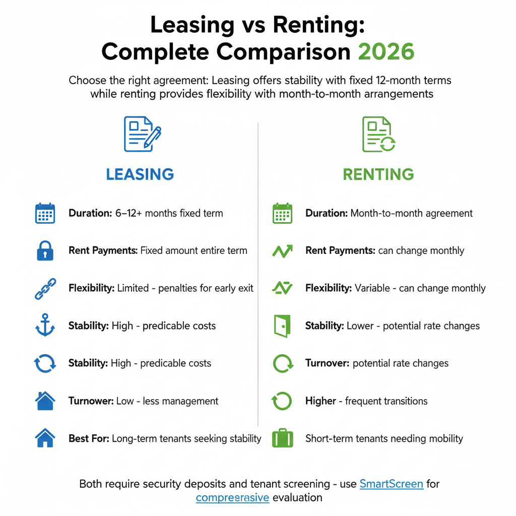 Difference Between Leasing And Rental - SmartScreen