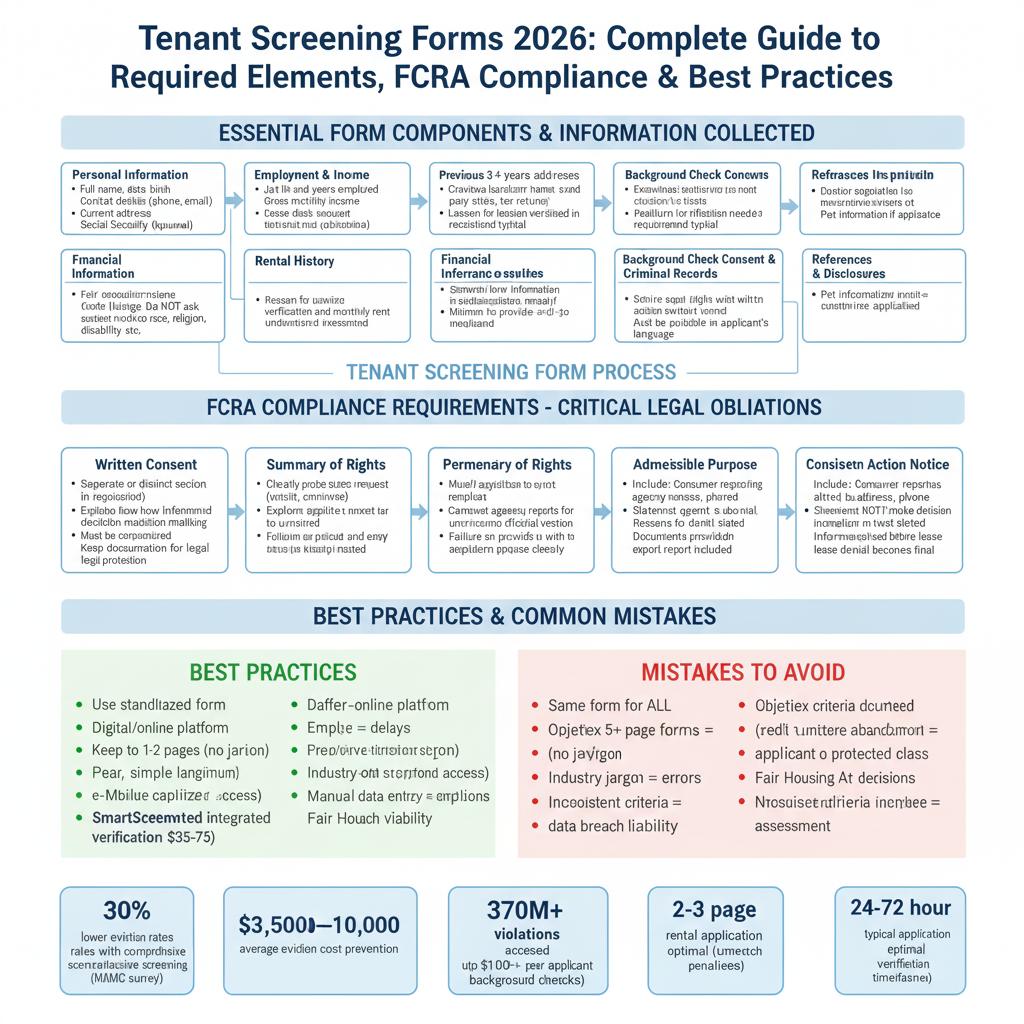 Tenant Screening Forms - SmartScreen