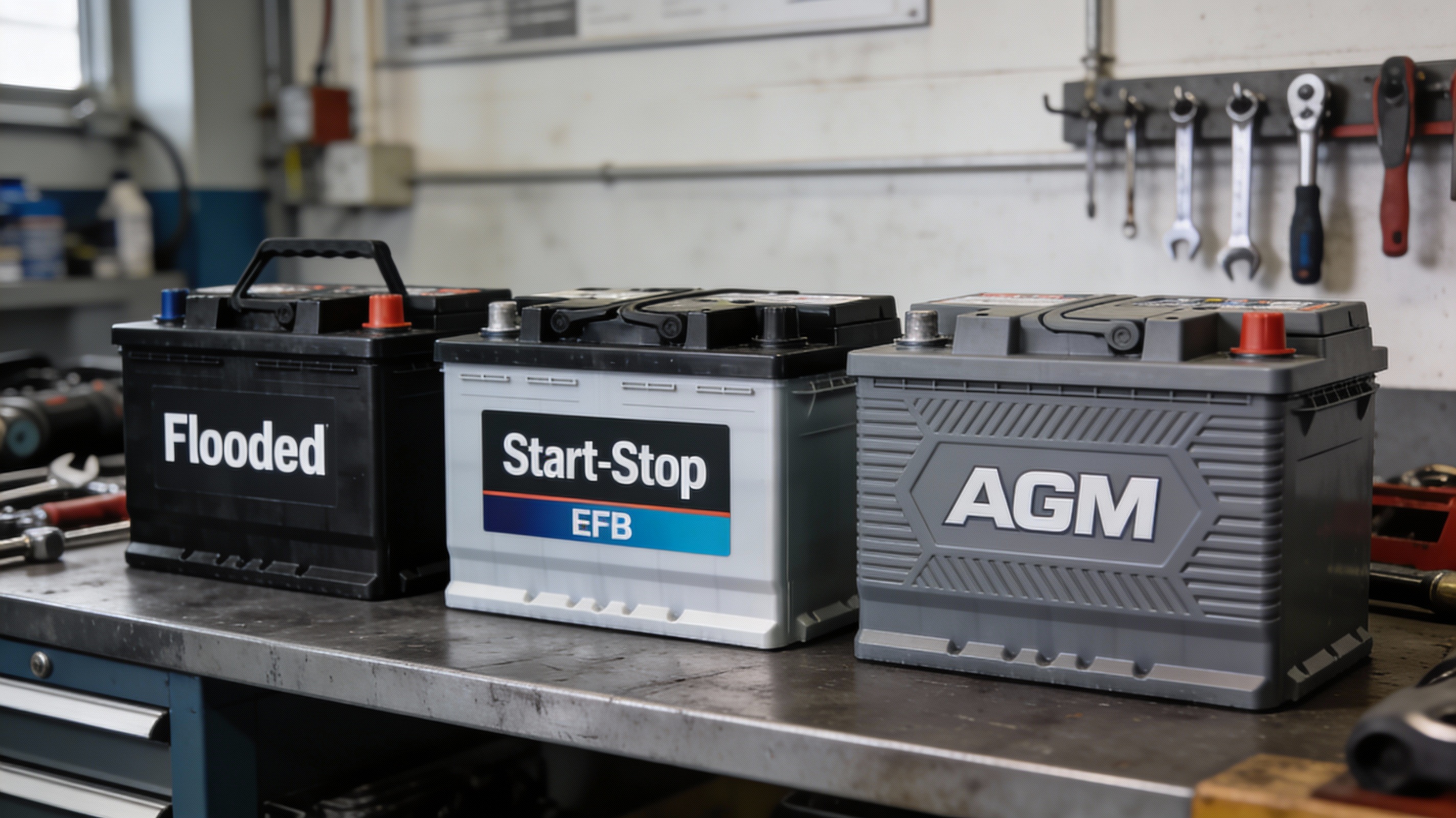 AGM vs EFB vs Flooded vs CMF Car Batteries: Technology, Lifespan ...